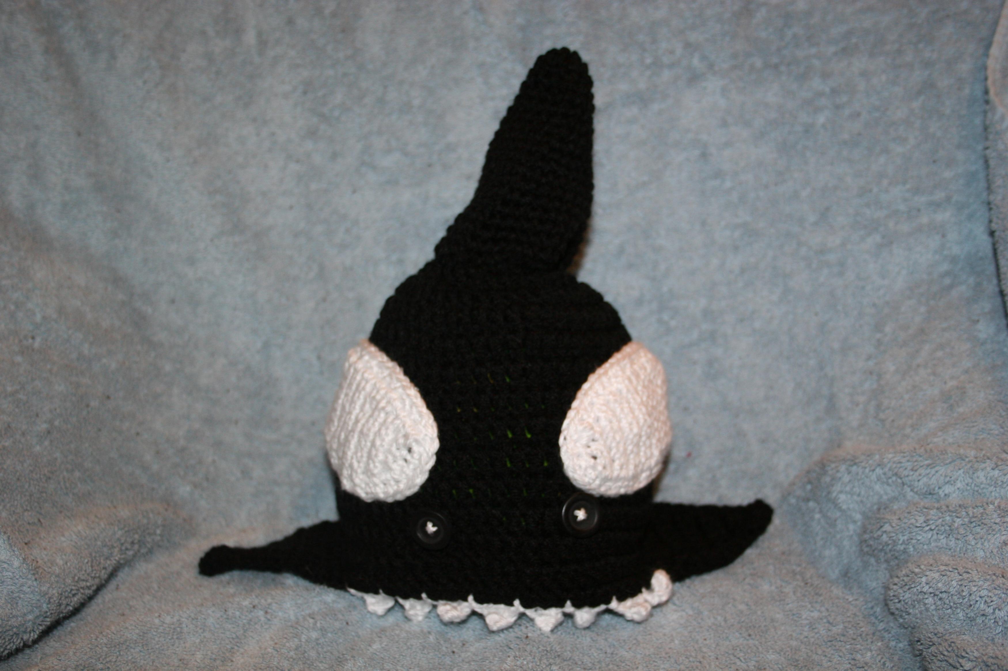 Crocheted Orca Whale Ear Flap Beanie on Luulla